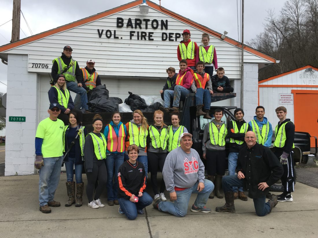 Barton gets cleaned up with help from VFD, students | News, Sports ...